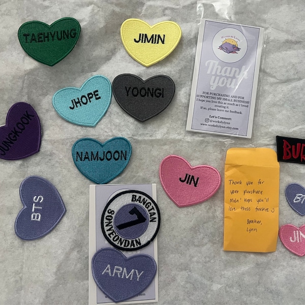 BTS Dynamite Embroidered Iron-on Patch - Etsy