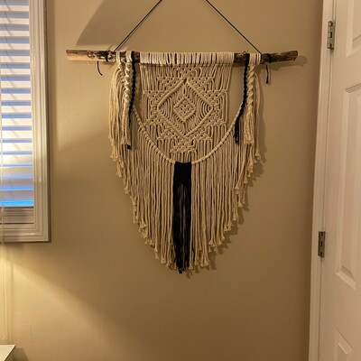 Macrame Ghost - Etsy