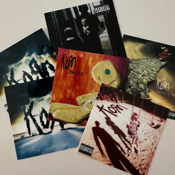 Custom Album Cover Sticker Pack | Albums of Your Choice | Gift for ...