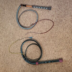 Custom 8 Foot Paracord Bullwhip, 16 Plait - Etsy