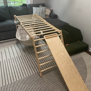 Pastel Rainbow Transformable Climbing Triangle Sliding Ramp - Etsy