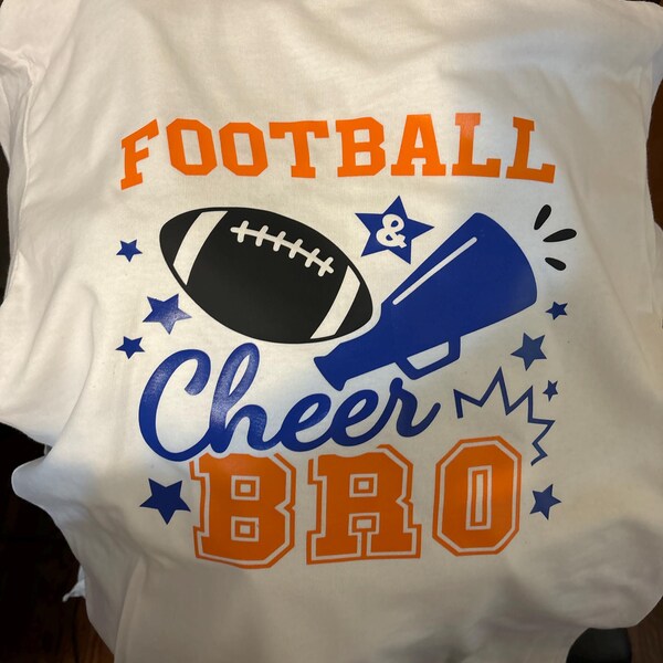 Football and Cheer Mom Svg, Football Cheer Mom Svg, Proud Cheer Mom Svg ...