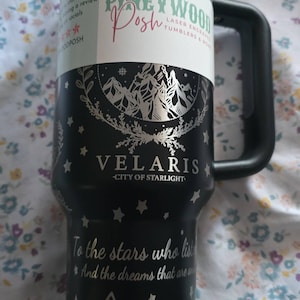 40 Oz Acotar Pattern Stanley Tumbler Cup - Etsy