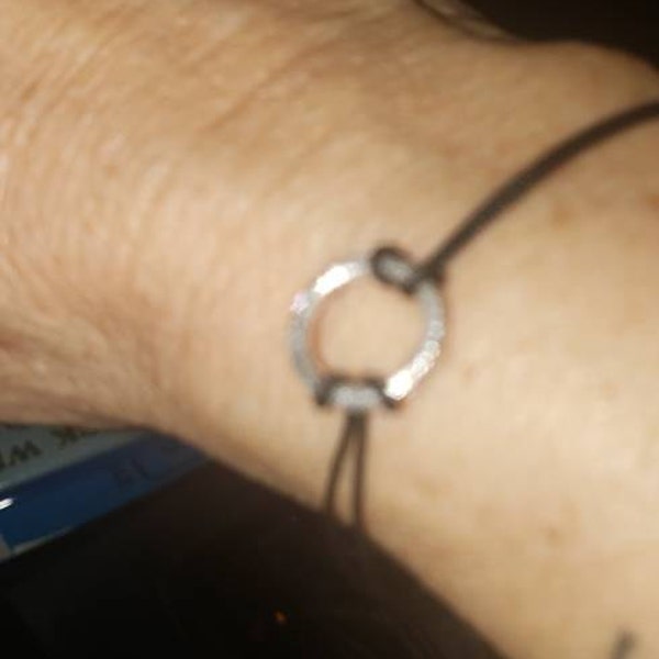 Sterling Silver Karma Bracelet . Friendship .wedding. - Etsy