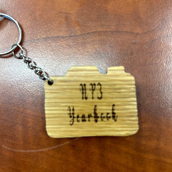 Wood Camera Bourbon Barrel Keychain - Etsy