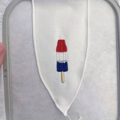 Patriotic Fourth of July Patriotic Three Color Pop Ice Cream Mini Fill ...