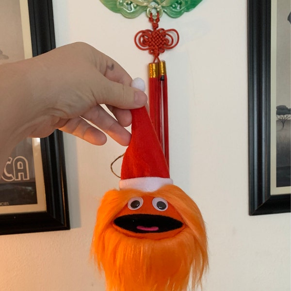 Gritty Ornament - 3D Felt, Handmade - Etsy