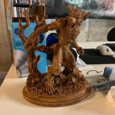 Werewolf Statue - Etsy