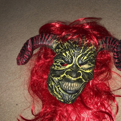 Demon Mask Halloween Cosplay - Etsy