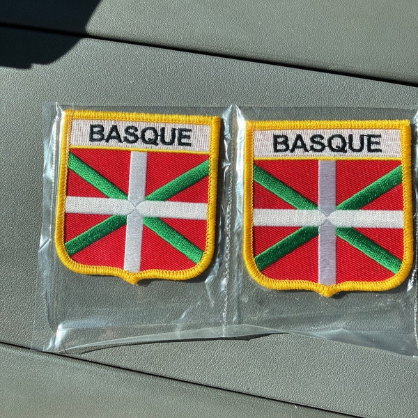 Basque Patch - Western Pyrenees, Bay of Biscay 2.75" (iron On) - Etsy