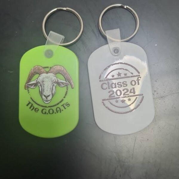 100pcs Personalized PVC Keychains, Custom Motel Hotel Key Tags, Printed ...