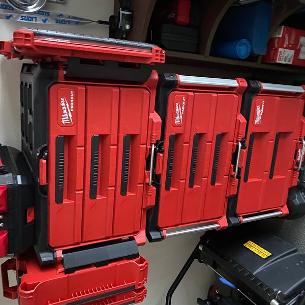 Milwaukee Packout Rail Mount | Female Packout Holder, No Screws - Etsy