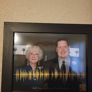 Voice Recording Memorial Gift Loss of Mother Gift Voicemail Soundwave ...