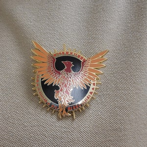 Original Eclipse Phoenix Hard Enamel Pins Lapel Pins - Etsy