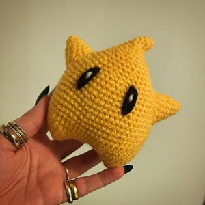 CROCHET PATTERN Luma Super Mario Galaxy PDF File English, French - Etsy