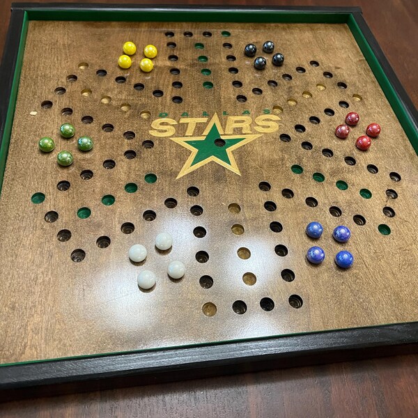 6 Player Extra Large Marble Wahoo, 1 Marble 6 Player Wahoo Board, Wahoo ...
