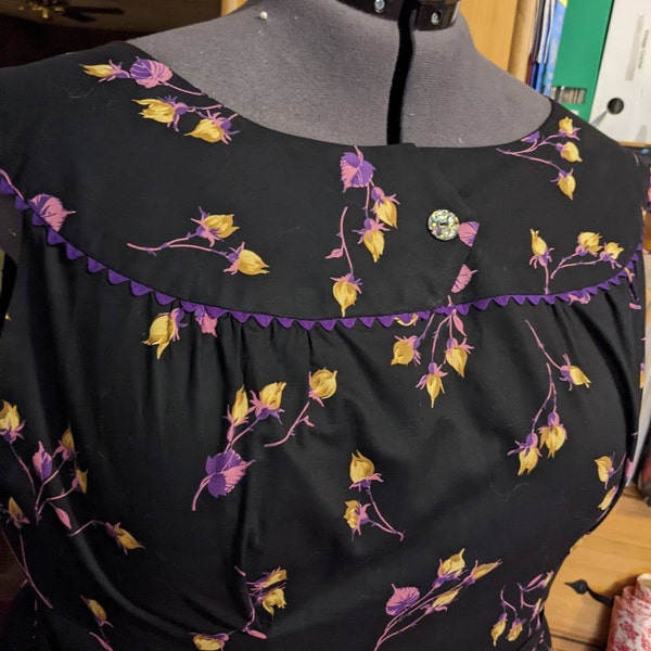 Uncut Vintage 1990's Very Easy Very Vogue 8564 Mock Wrap Dress Pattern ...