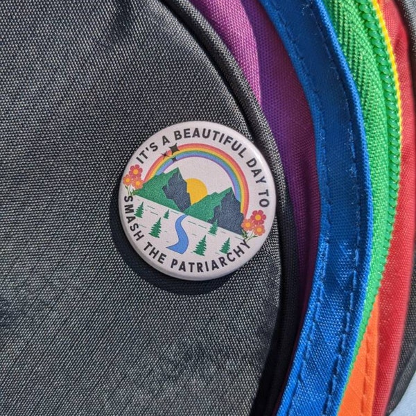 Womens Empowerment Buttons Feminist Pin Feminist Pin Button Feminist ...