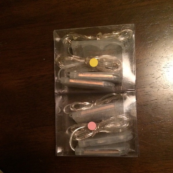 1 Meter Micro LED Fairy String Light 1M/10 Lights Waterproof. Silver ...