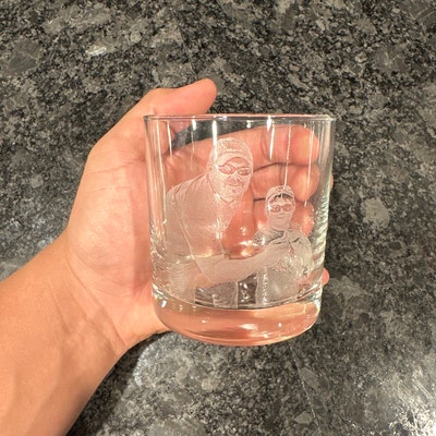 Father's Day Gift From Daughter Glass Fathers Day Gift, Dad Gift, Papa ...