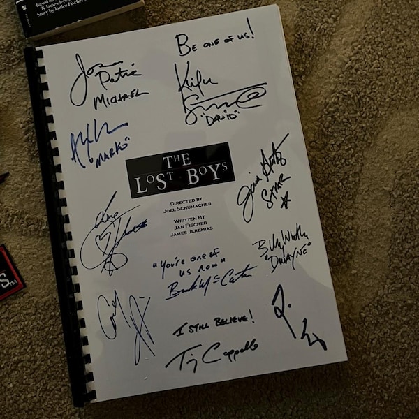 PURPLE RAIN Signed Movie Script, Screenplay, Prince, Present, Birthday ...