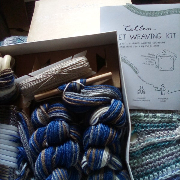 Tablet Weaving Kit, DIY Craft Kit Advanced, Complete Kit for Weaving a ...