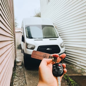 Engraved Wood Key Chain Custom Keychain Gift for Home Car Office ...
