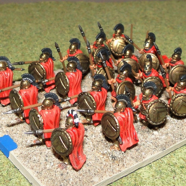 Spartan Hoplites | Ancient World | 3D Breed Miniatures | 15mm Scale - Etsy