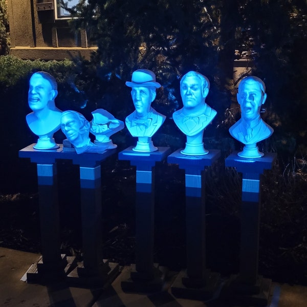 Singing Busts .STL Files Haunted Mansion Faithful Replica - Etsy