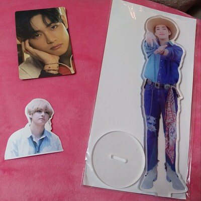 Buy 3 Get 1 Free BTS Standee Min Yoongi Suga Kim Taehyung V Standee ...