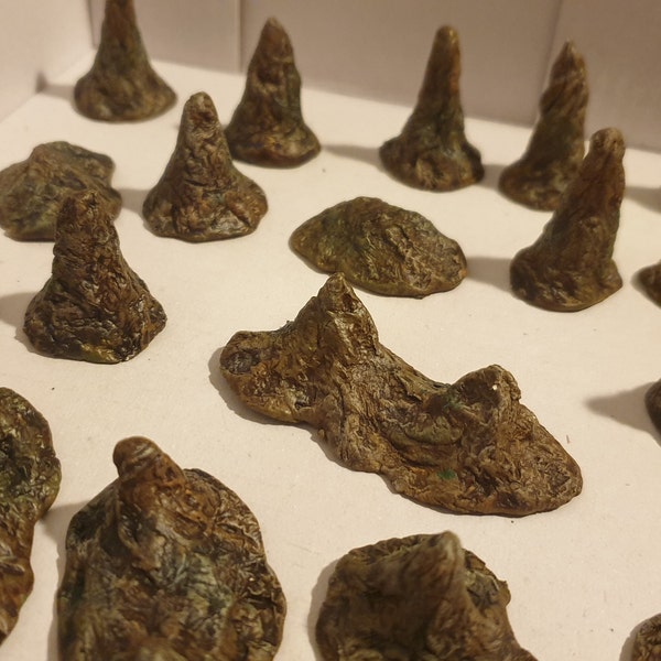 Cavern Terrain Stalagmites & Rocks | Dungeons and Dragons Scenery ...