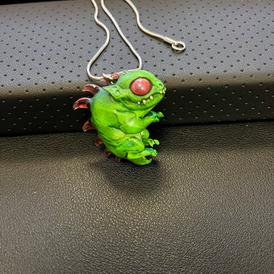 Alien Tree Frog Friend Starlight Pink Hand Painted Resin Frog Figurine ...