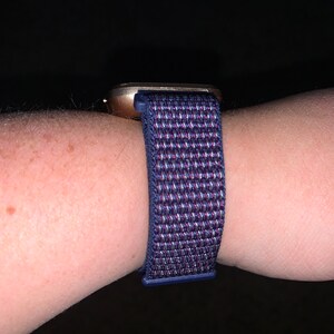 Multicolor Nylon Fabric Smart Watch Band Sport Fitness Quick - Etsy