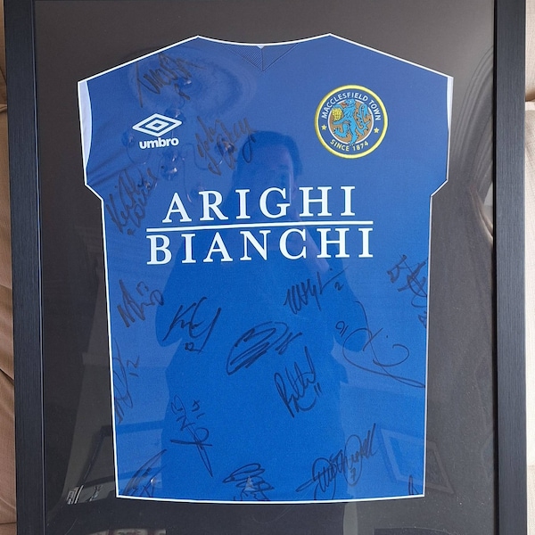 DIY Ready Made Football Shirt Frame for Your Adult Football Signed ...