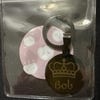 Personalized Tiny Pet Crown ID Tag, Princess Cat Tag, Prince Dog Tag ...