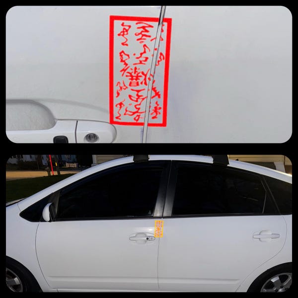 Reflective + Anime Explosive Tags Paperbomb Decals STYLE 1 Oil Slick ...