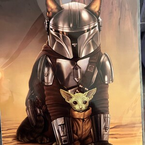 Thanos Cat 11x17 Poster - Etsy