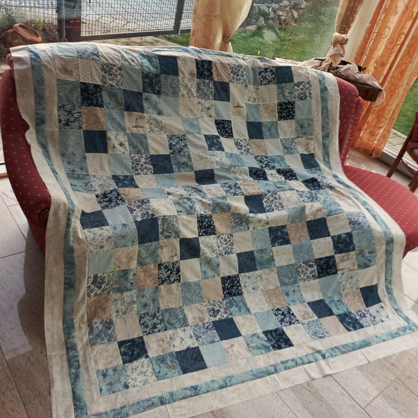 Windswept Panel Pop Quilt KIT With PAPER Pattern 4292A Finished Size 54 X 48 by Swirly Girls ...