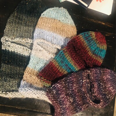 KNITTING PATTERN the Wesley Scarf - Etsy Canada