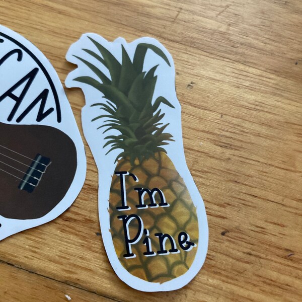 Avocado Pun Sticker, Vinyl Pun Sticker, Planner Vinyl Sticker, Laptop ...