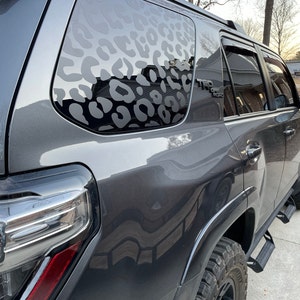 Fits 2010-2022 Toyota 4runner Leopard Cheetah Print 3rd Rear Window ...