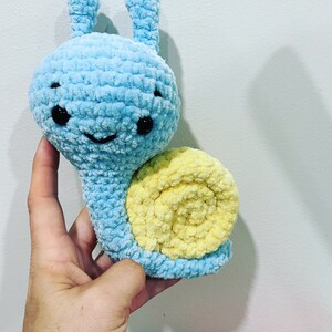 PATTERN: Sally the Snail Crochet Snail Pattern Amigurumi Snail Pattern ...