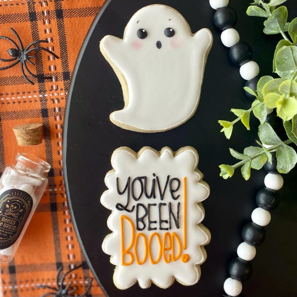 Printable OFFICE Version You've Been Boo'ed Instructions Mint Orange ...