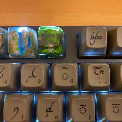 Retro Gaming Handmade Artisan Keycaps for Cherry MX Mechanical Gaming ...