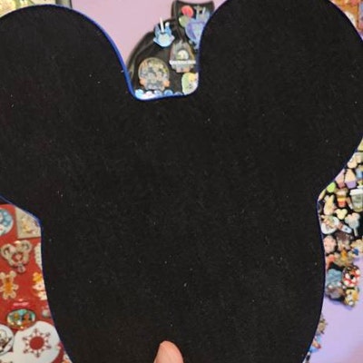 16 Tall Set Mickey & Minnie Mouse Disney Pin Board, Hold About 80 Pins ...