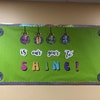 Jumbo Crayons Color Word Wall Bulletin Board Large Crayons - Colors ...