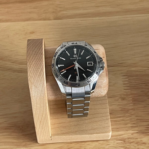 Maple Wood Watch Stand: Adjustable, Personalized Watch Holder, Made in ...
