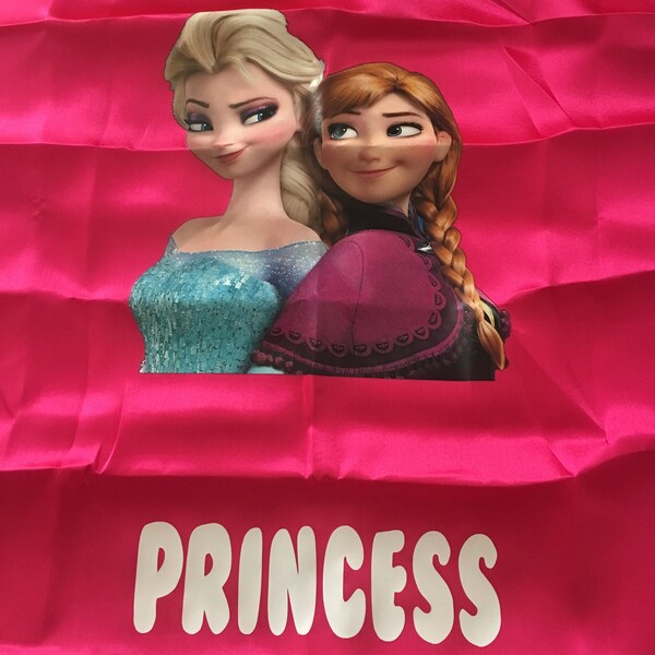 Ready to Ship! PERSONALIZED Kids Frozen Pink Elsa / Anna or Blue Elsa ...