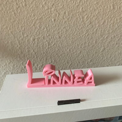 3D Printed RGB LED Letter Lamp With Remote One of a Kind Great for ...