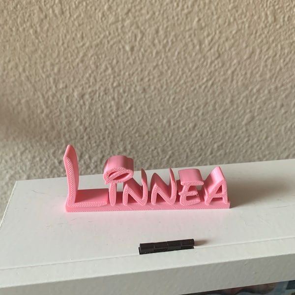 3D Printed RGB LED Letter Lamp With Remote - One of a Kind - Great for ...